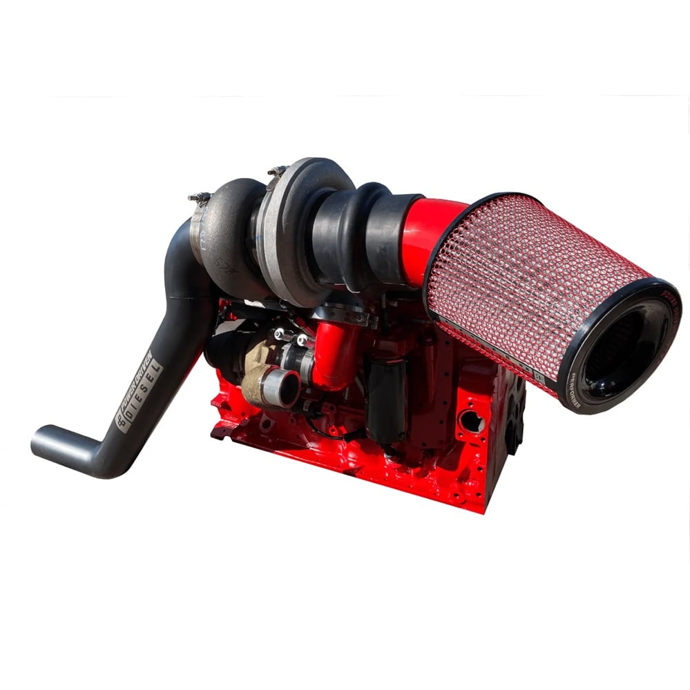 Power Driven Diesel S476SX-E Compound Turbo Kit 03-07 Dodge 5.9L Cummi ...