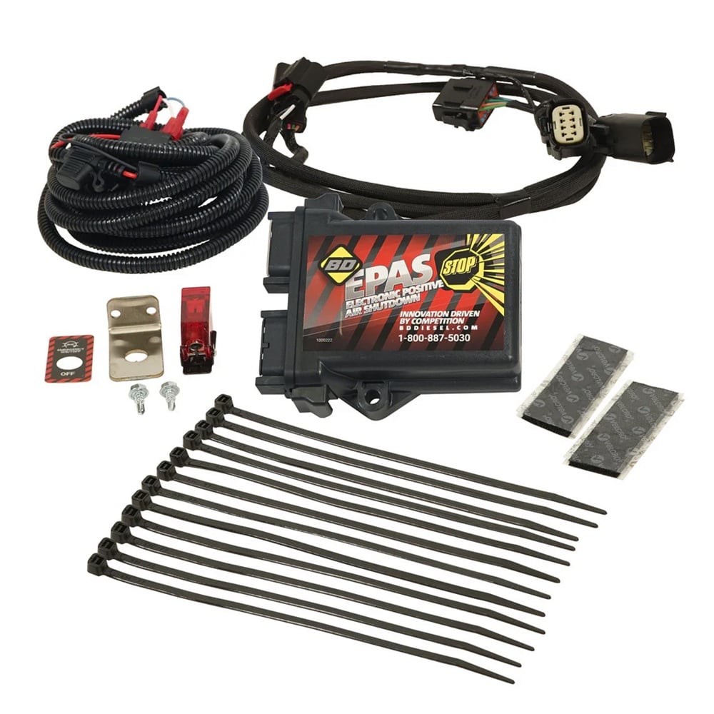 BD Diesel E-PAS Positive Air Shut-Off 24-25 GM 6.6L Duramax L5P ...