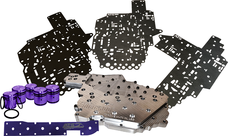 ATS 68RFE Complete Billet Channel Plate Kit 07.5-18 Ram 6.7L Cummins ...