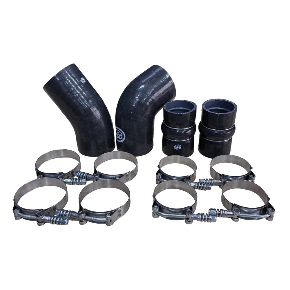 S&B Hot & Cold Side Intercooler Boot Kit 04.5-05 GM 6.6L Duramax LLY ...