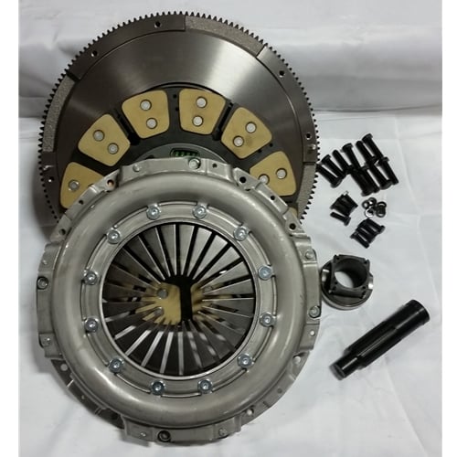 Valair ZF6 HD Ceramic / Kevlar Single Disc Clutch 03-10 6.0L / 6.4L Fo ...