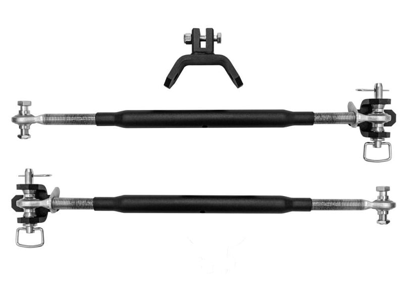 BulletProof Frame Mounted Hitch Stabilizer Bars – Diesel Power Products
