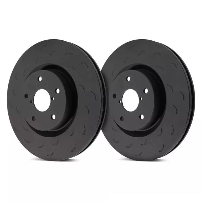 Hawk Performance Talon Slotted Rear Brake Rotors 03-08 Ram 2500/3500 ...