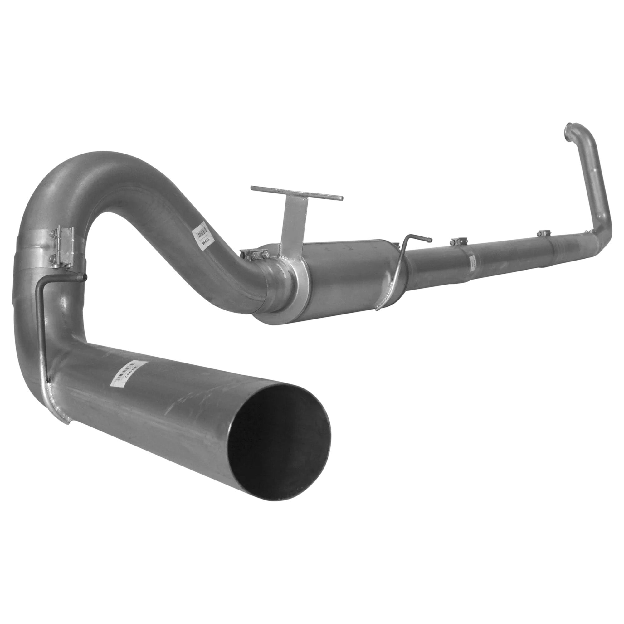 Mel's Manufacturing 5" Turbo Back Aluminized Exhaust Kit 99-03 Ford 7 ...