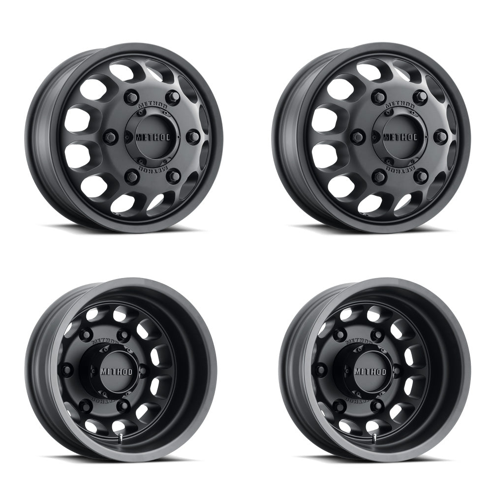 Method Race Wheels | 16" Sprinter Dually Wheel | Matte Black – Diesel ...