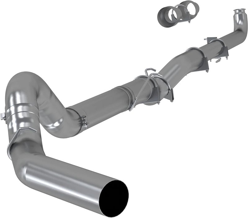 MBRP 5" Armor Lite Turbo Direct Pipe Back Aluminized Exhaust without M ...